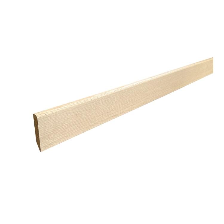 Plinthe Chêne Massif Premier Choix 14 x 70 mm Long. 2m Deschaumes ...
