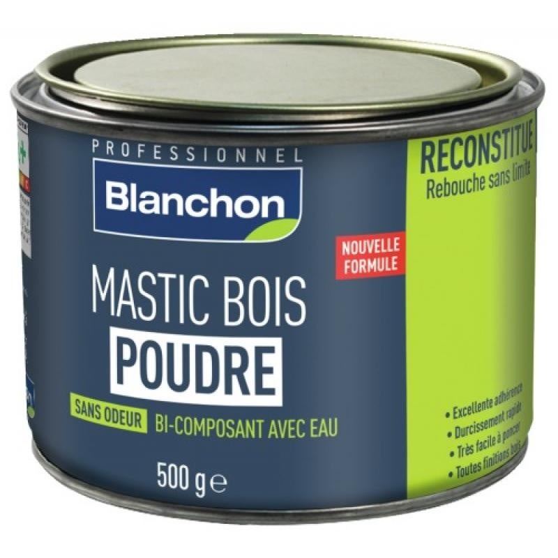Mastic à bois Wood mastic bi-composant teinte bois clair 500 g | Leroy ...