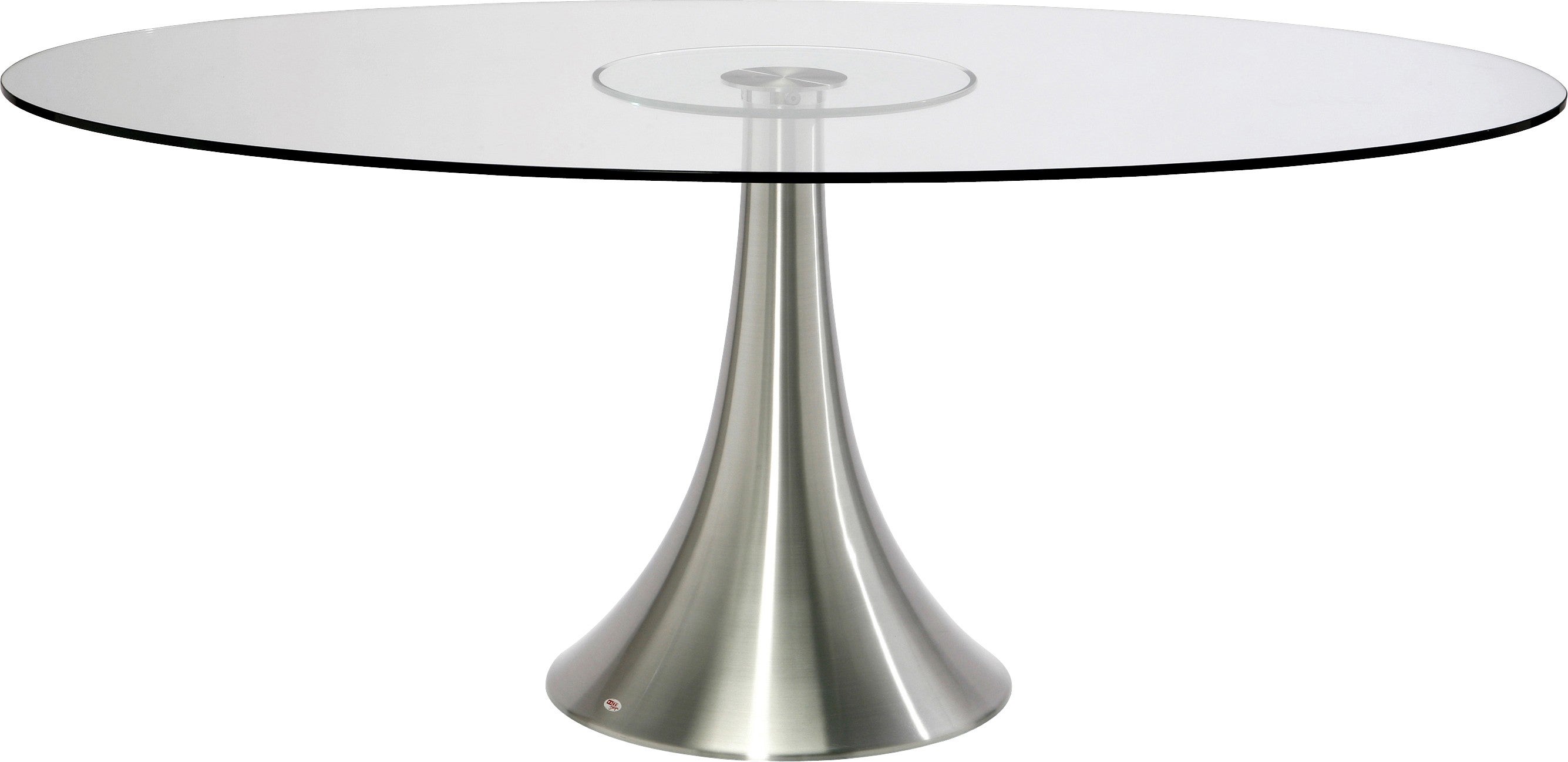 Table Grande Possibilita 180x120cm chromée et verre Kare Design | Leroy ...