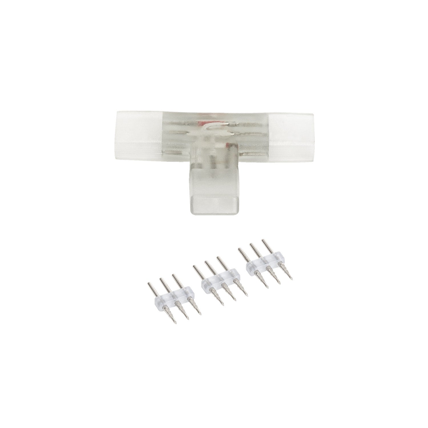 Ledkia Conector Tipo "T" para Tira LED CCT 220V AC Ancho 14 mm 14 mm ...