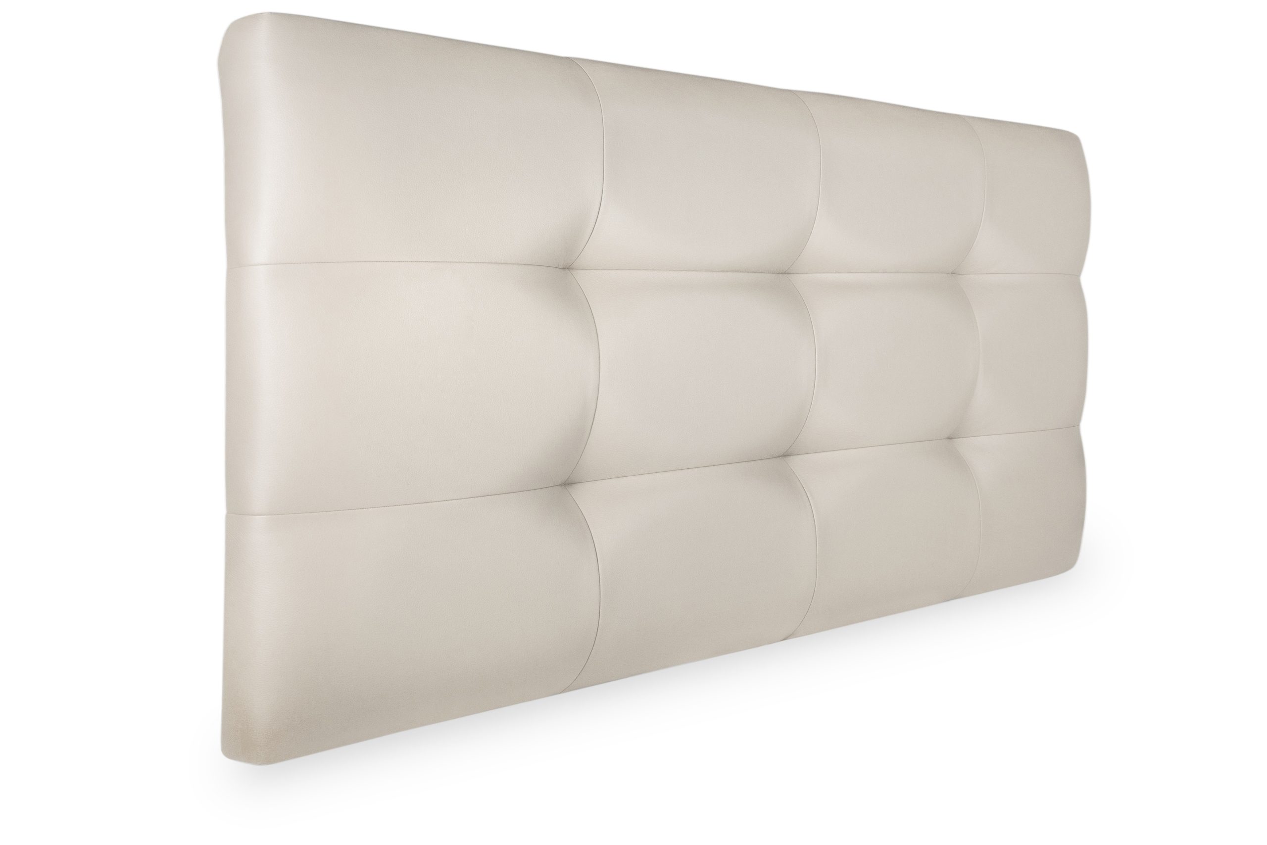 Cabecero de Cama TEXAS Cabezal Tapizado en Polipel 120x 70 cm Beige | Leroy Merlin