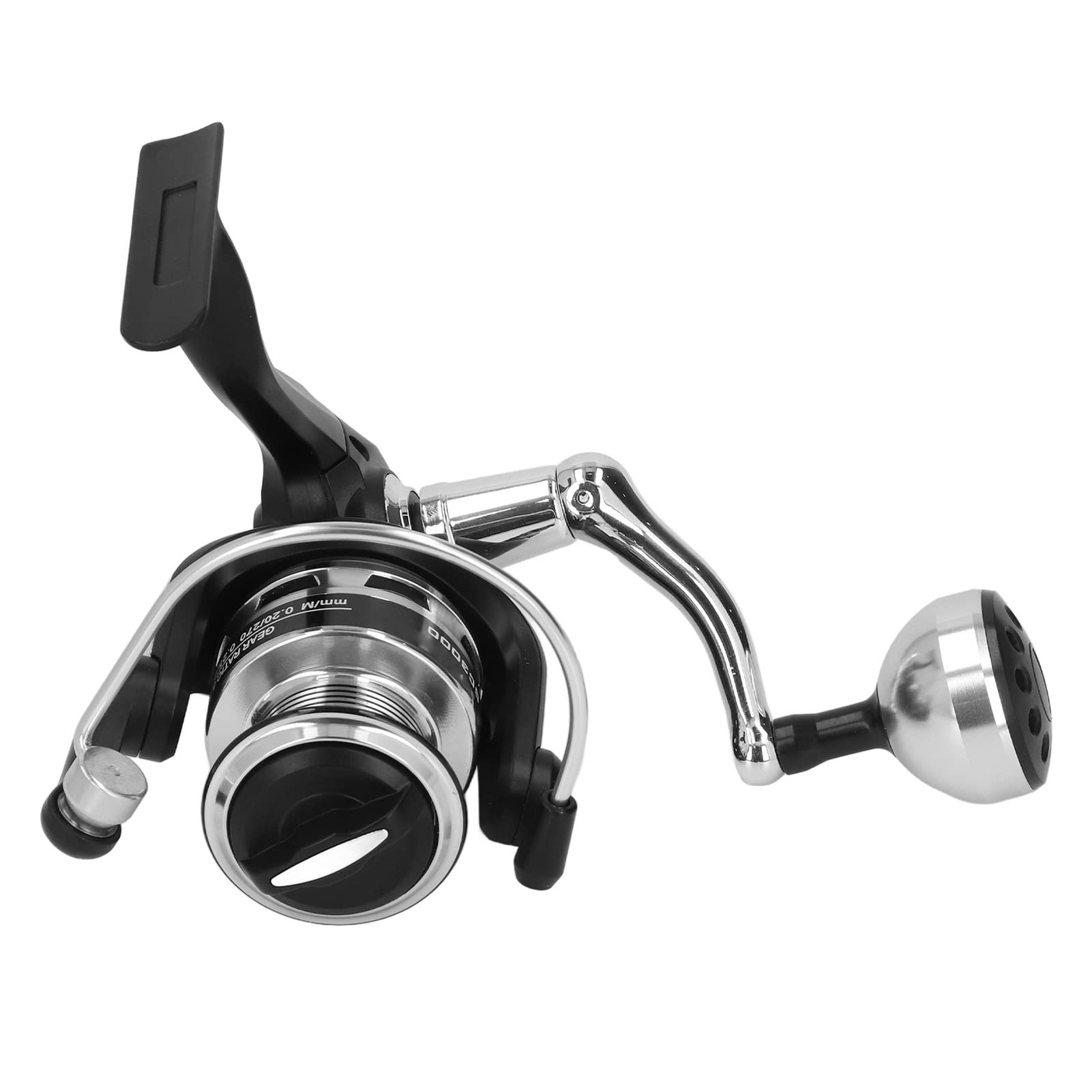 Moulinet de pêche en alliage d'aluminium avec bras oscillant pliable ...