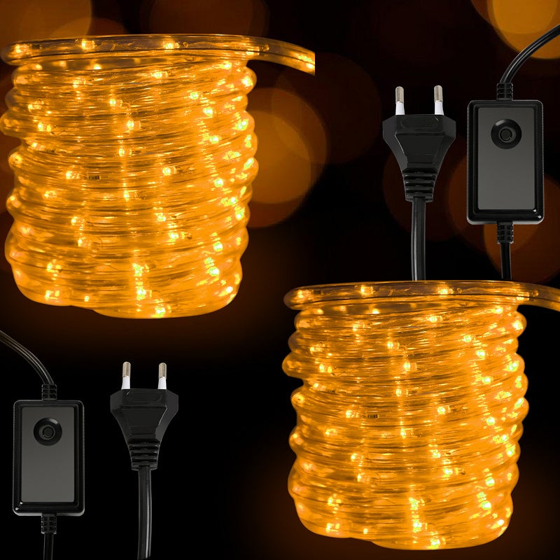 Stringa luminosa a LED per esterni con 240 lampade e alimentazione ...