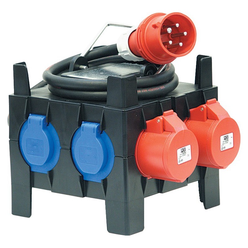 Coffret de chantier Kappel 2xCEE,5xSchutzko. ges. | Leroy Merlin