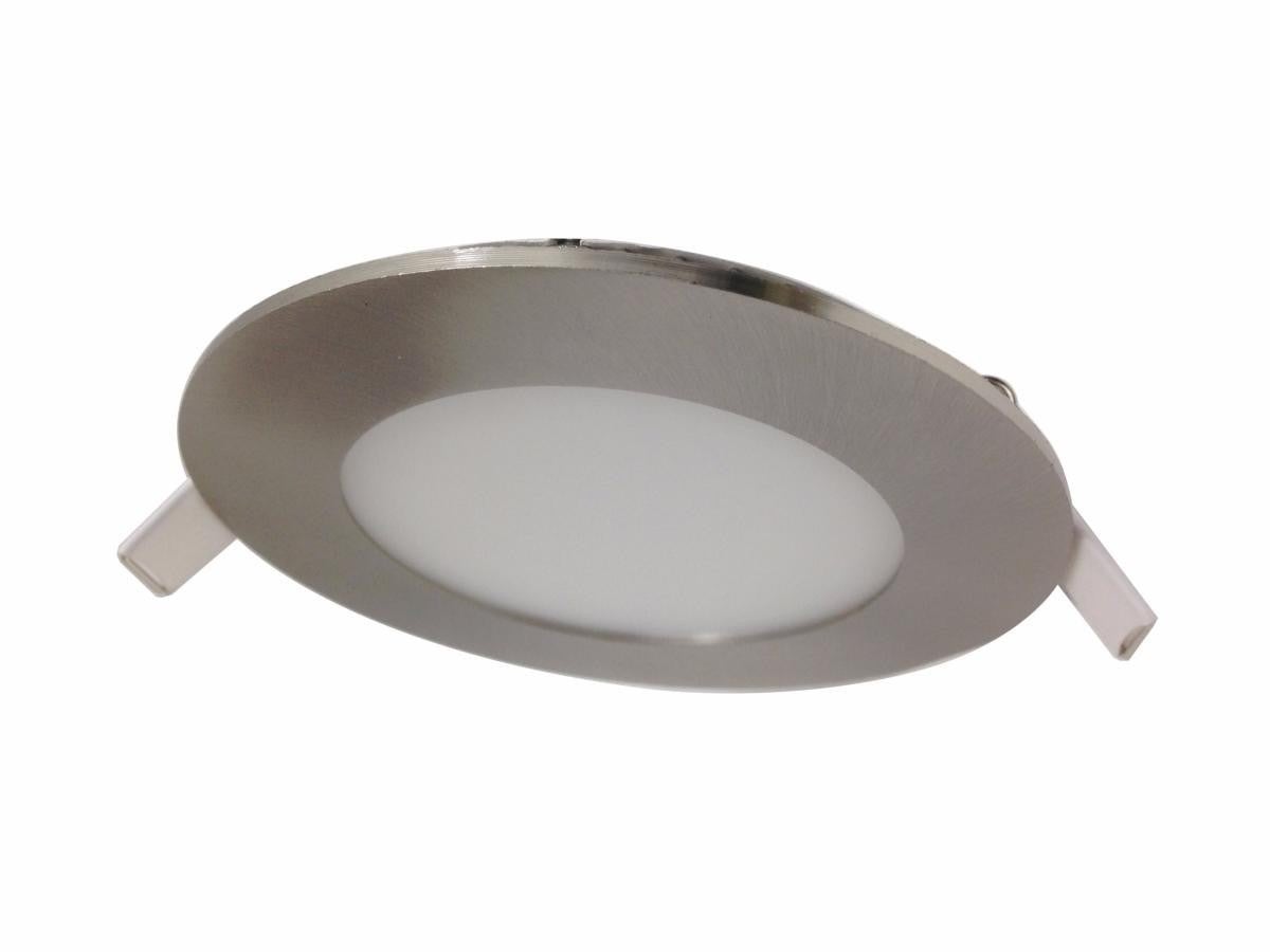 Downlight Dalle LED 6W Extra Plate Ronde - Blanc Chaud 2300K - 3500K ...