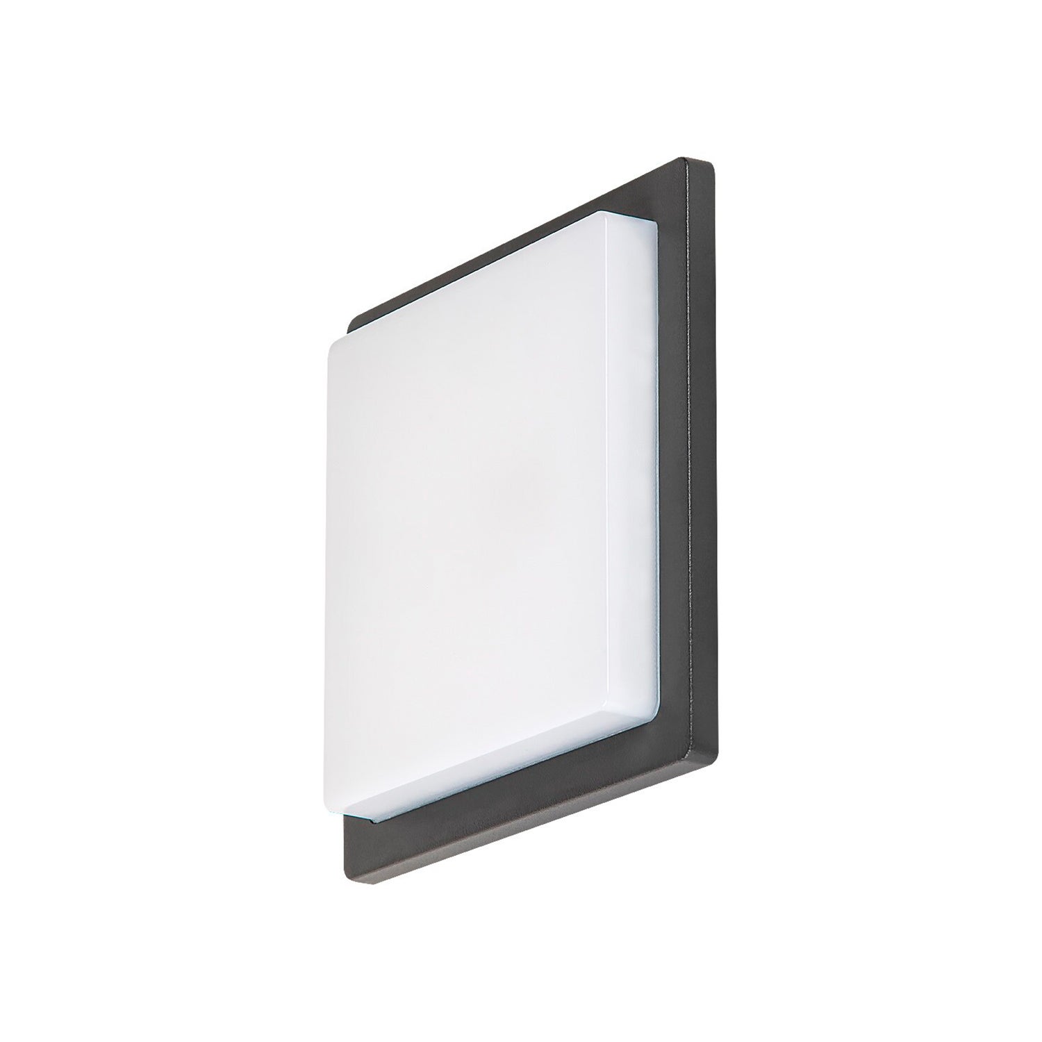 Aplique Pared LED 8W 4000K Antracita Aluminio IP65 ONTARIO | Leroy Merlin