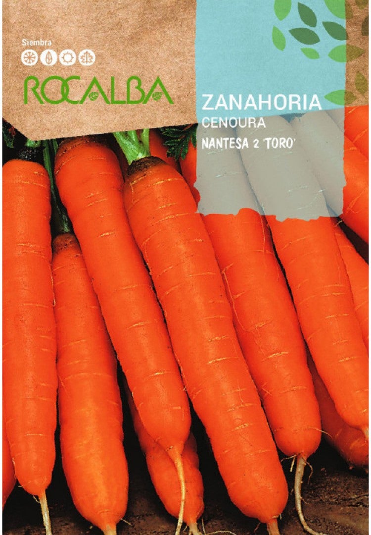 ROCALBA SEMILLA ZANAHORIA NANTESA 2 "TORO" 100g | Leroy Merlin
