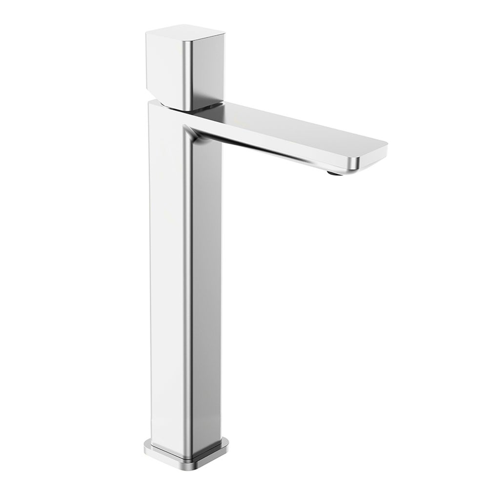 Lotus high washbasin mixer in brass with knob and click clack waste ...