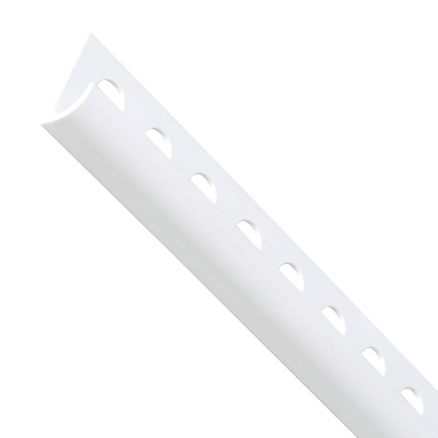 Guardacantos pvc blanco barra 2,6 metros canto redondo | Leroy Merlin