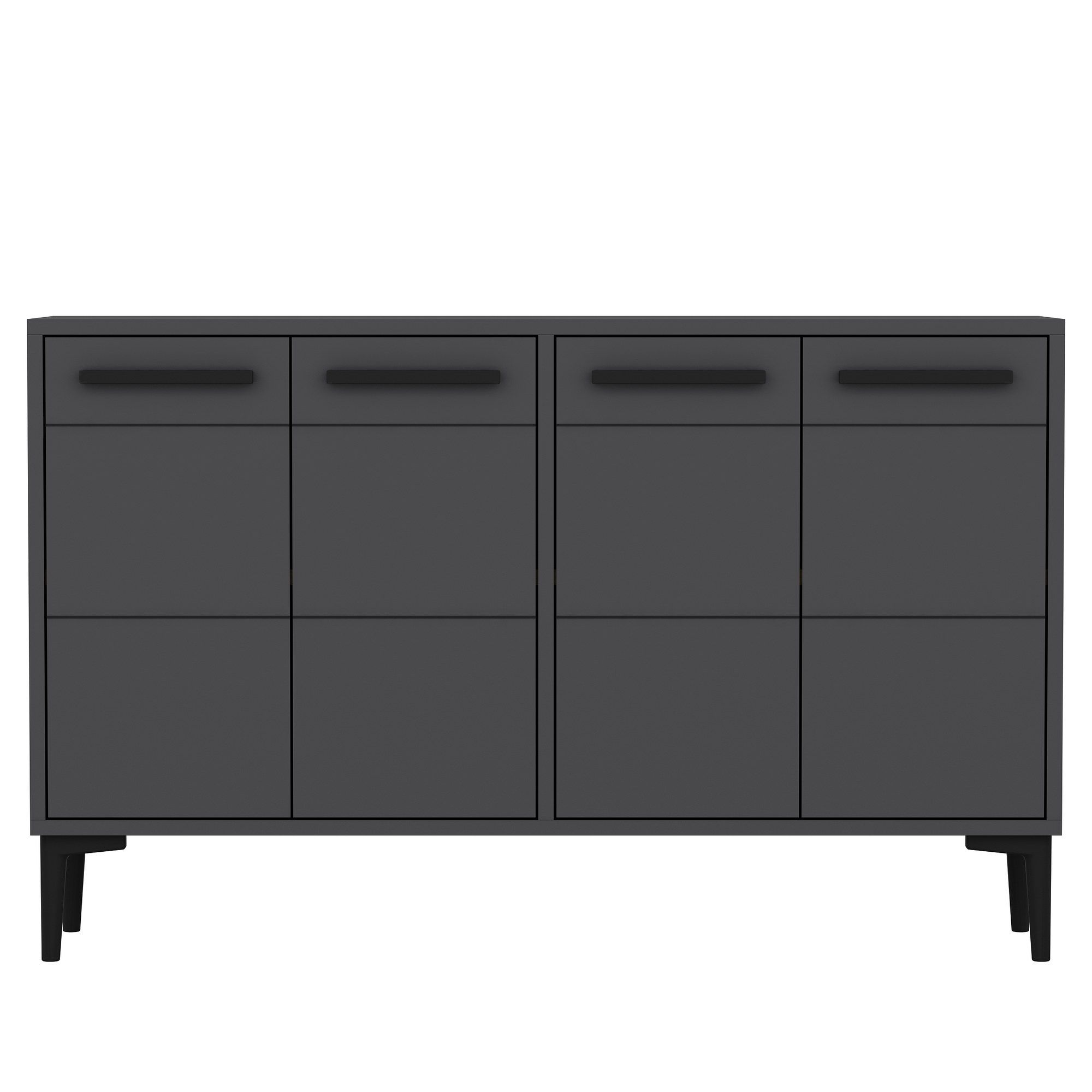 Buffet Alnitak 120cm Anthracite | Leroy Merlin