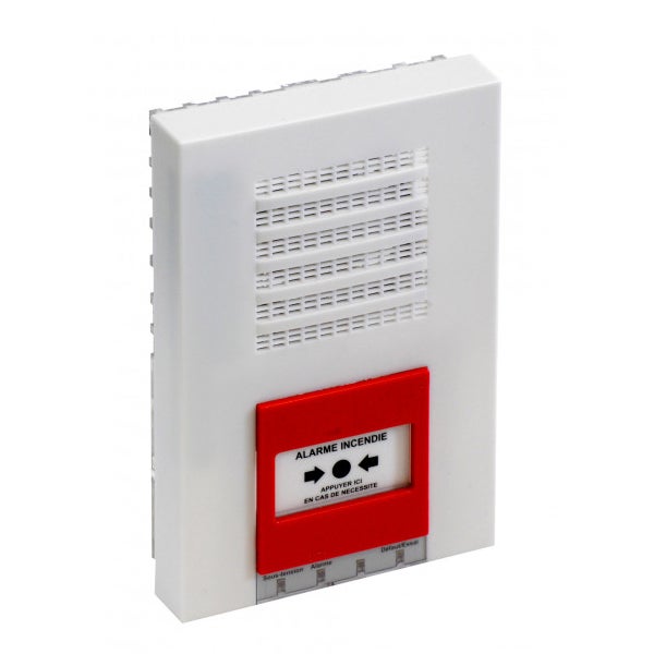 Alarme incendie Type 4 PLANETE 1 boucle avec déclencheur manuel-COOPER ...