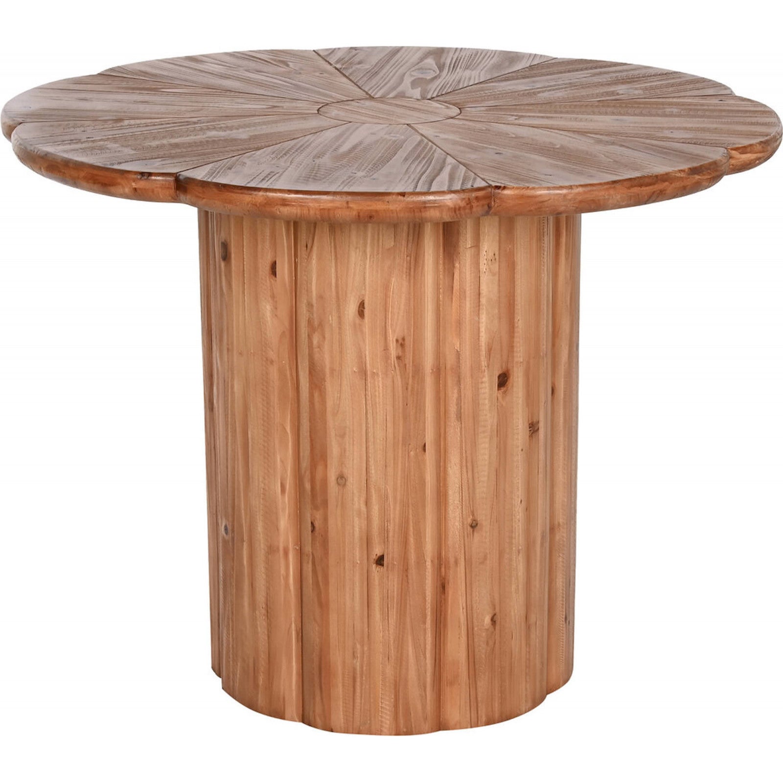 Table de salon ronde en bois pour votre intérieur élégant 100 x 100 x ...