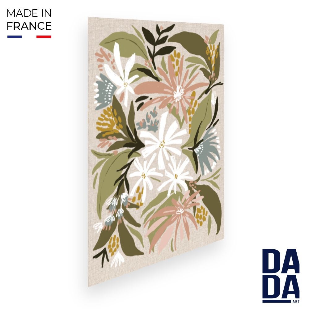 Affiche Fleurs captivantes / 40x50cm / Fabriqué en France / DADA ART ...