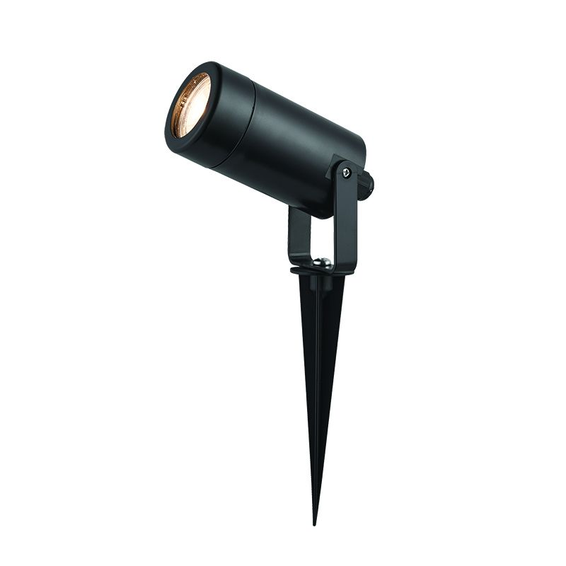 Spot sur Piquet LED Extérieur D60 Pour Ampoule LED GU10 IP54 Noir ...