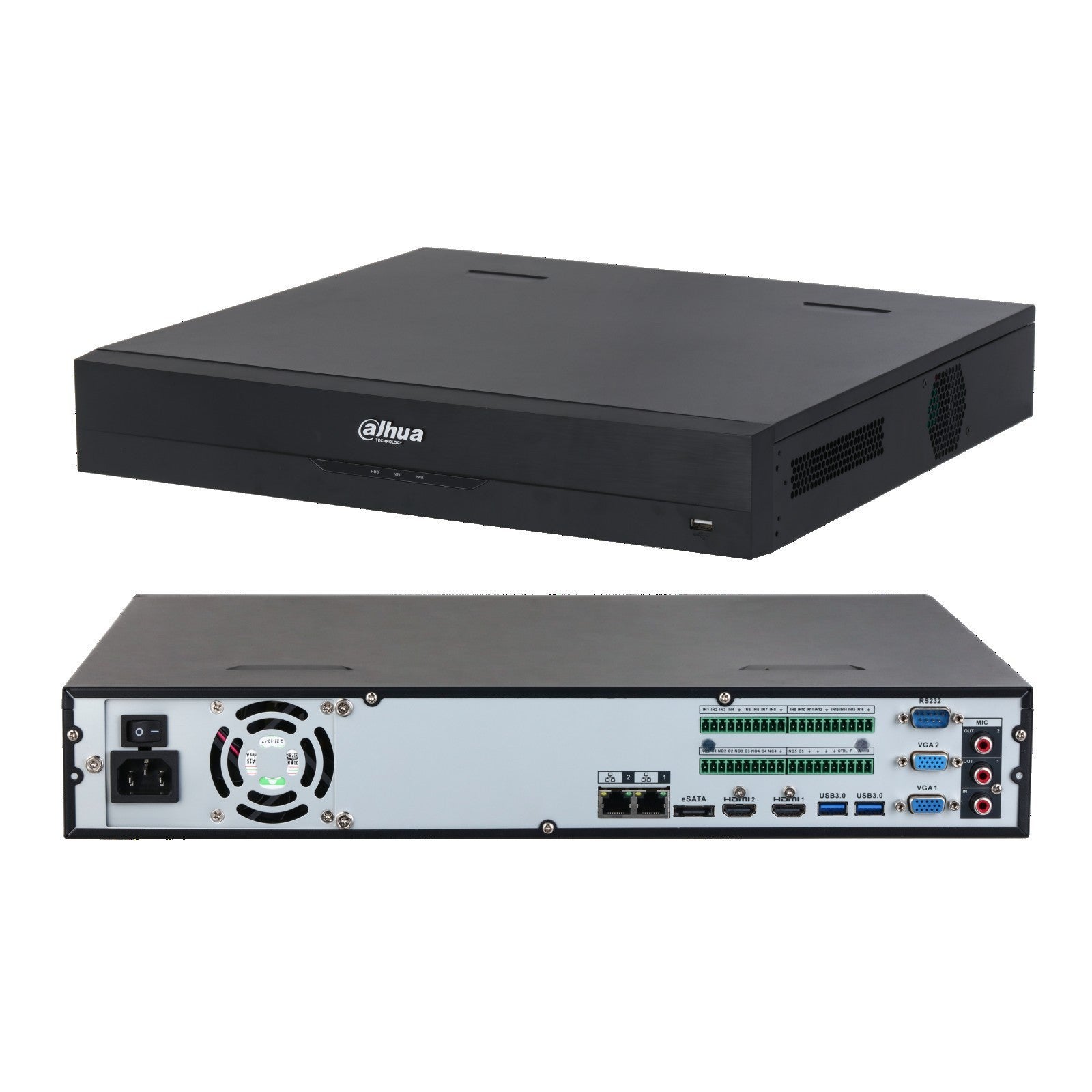 Dahua Nvr Pro 32Ch 1.5U WizSense NVR5432-EI | Leroy Merlin