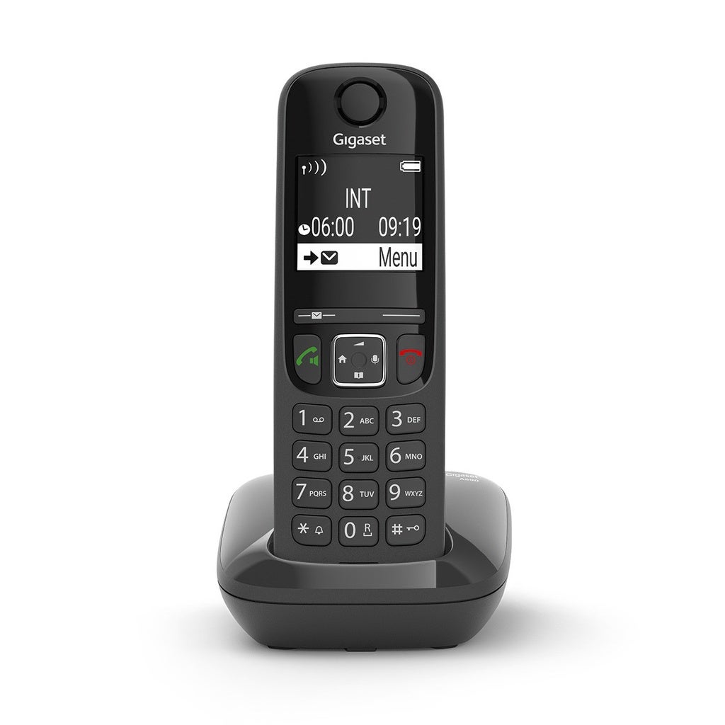GIGASET WIRELESS PHONE AS690 BLACK (S30852-H2816-D201) | Leroy Merlin