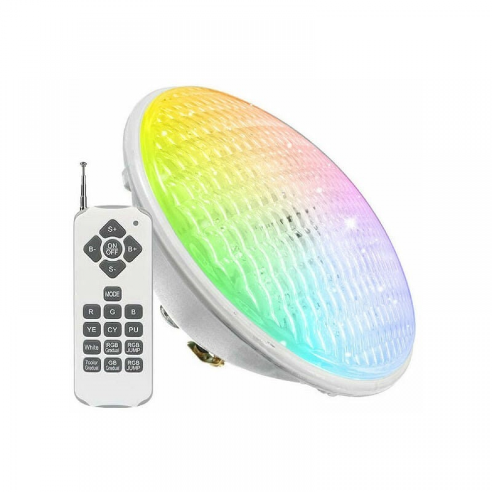 Bombilla de piscina PAR56 Color RGB de 18 W con 441 LED | Leroy Merlin