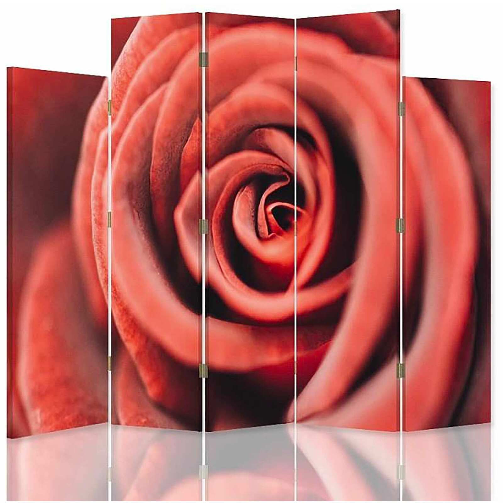 Paravent Fleur Rose Design & Élégant pour Décoration Intérieure - 180 x ...