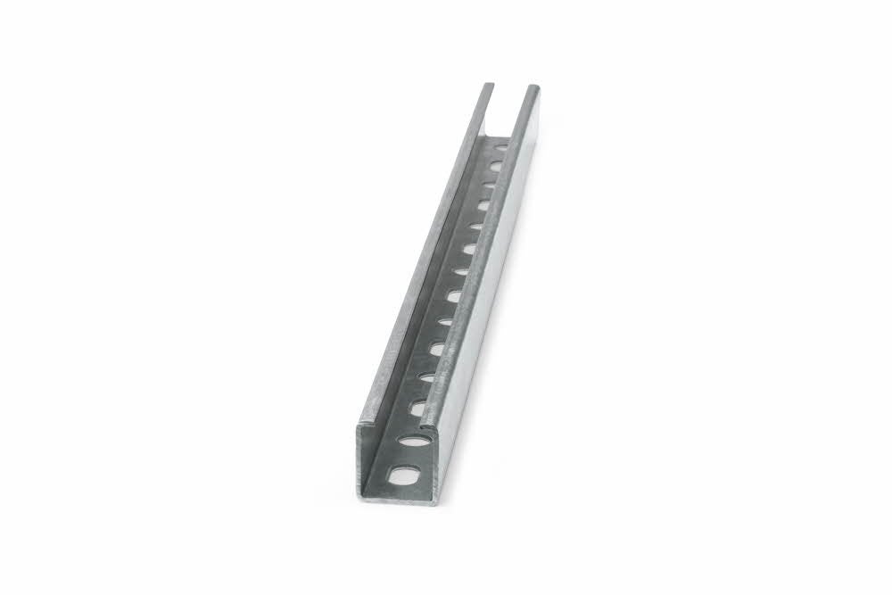 Rail perforé pour charges légères type "C" - ATLANTIS C2-H 40 x 20 x 1 ...