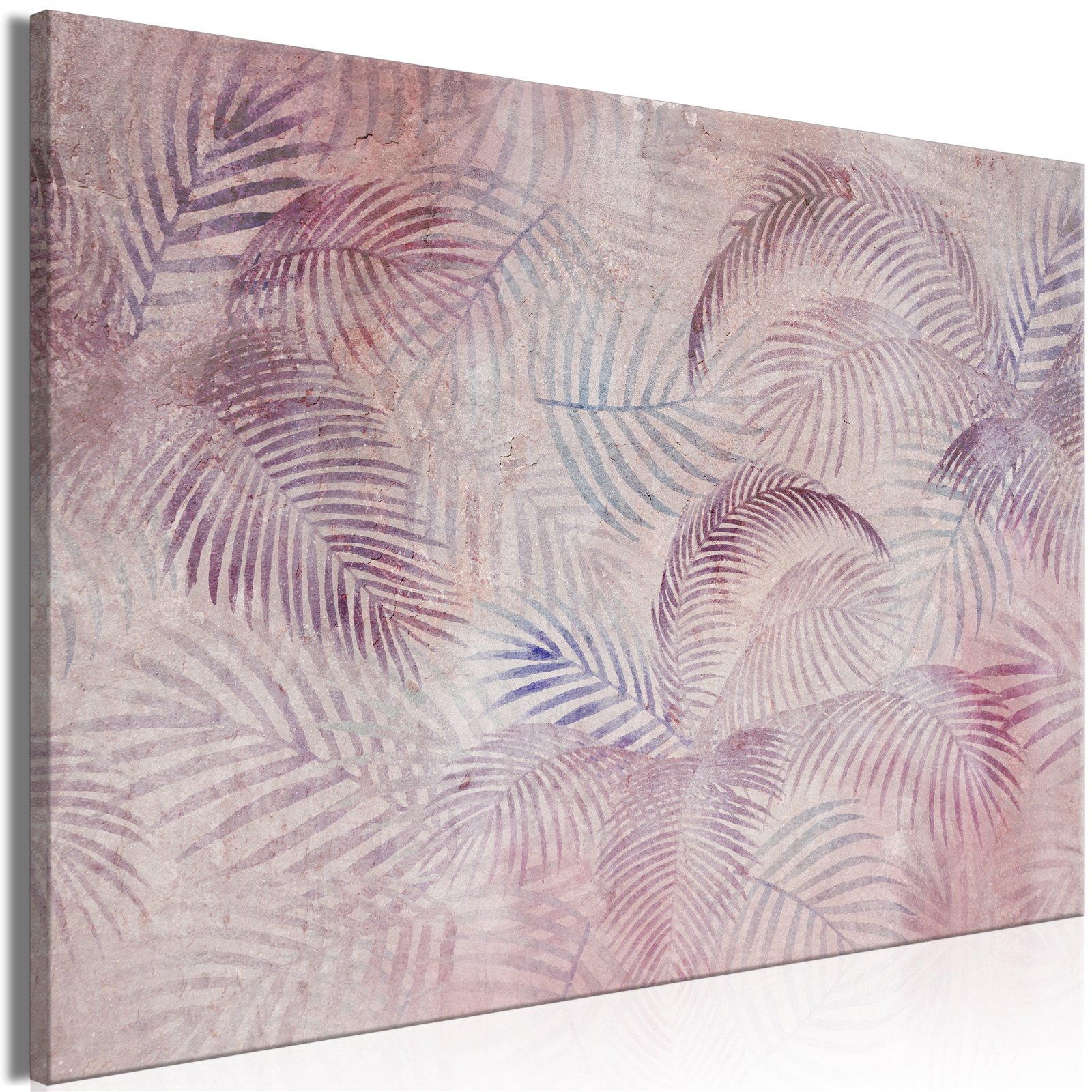 Tableau Pink Nature Partie 1 Large - 120 x 80 cm | Leroy Merlin