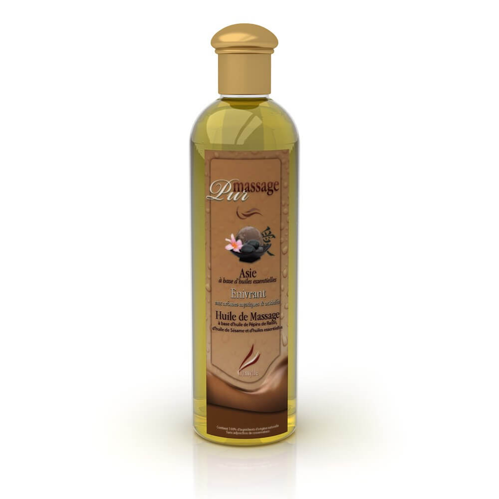 Pur massage "Enivrant" Asie 250 ml - huile de massage aromatisée ...