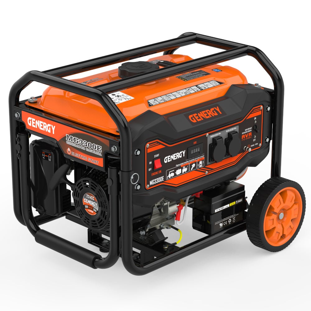 Groupe électrogéne GENERGY MG3300E 3300W démarrage électrique AVR ...