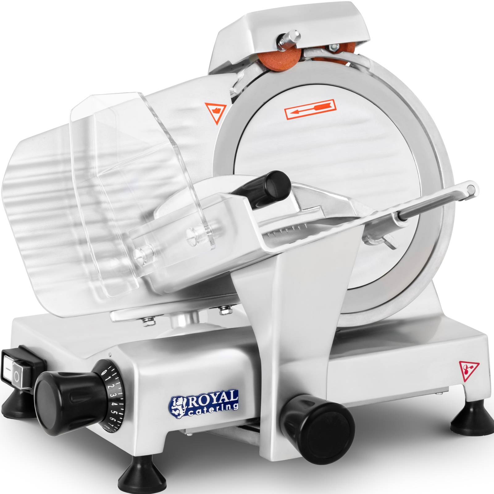 Affettatrice Uso Professionale 230V Lama 22 Cm Potenza 120W Taglio 0 ...