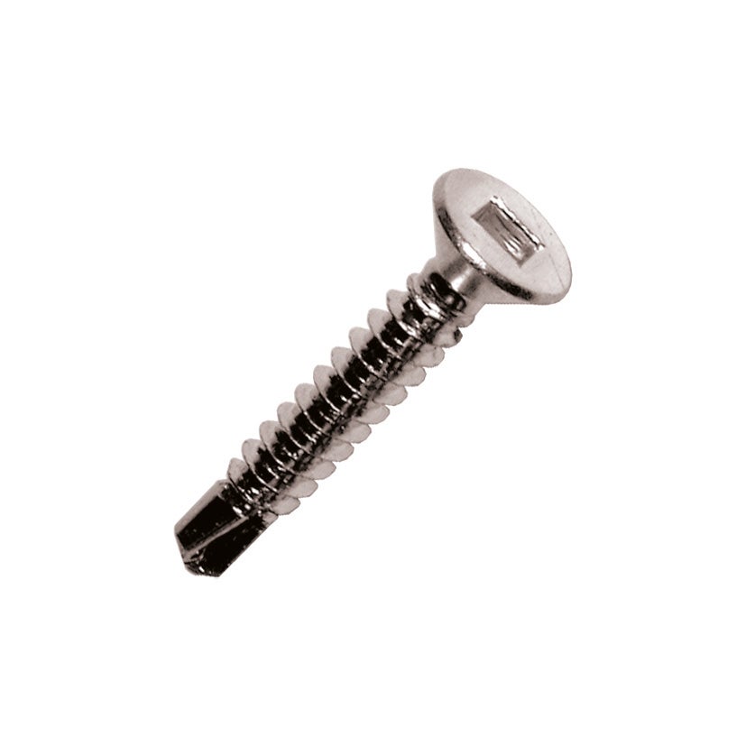 Vis autoperçeuse tête fraisée 120° empreinte carrée inox A2 TFQN Ø4 ...