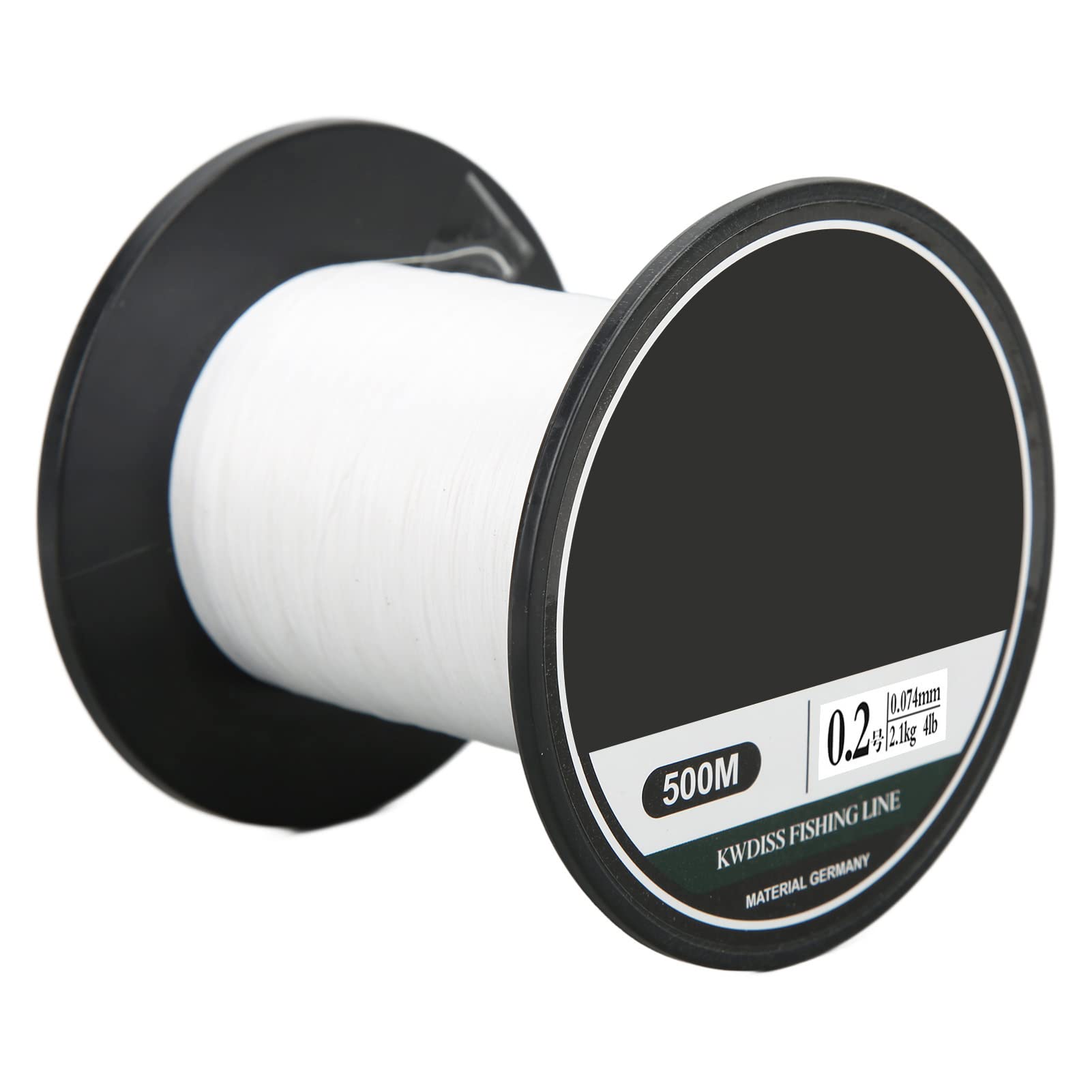 Ligne de pêche tressée en PE 8 brins, fil de pêche multifilament 500 m ...