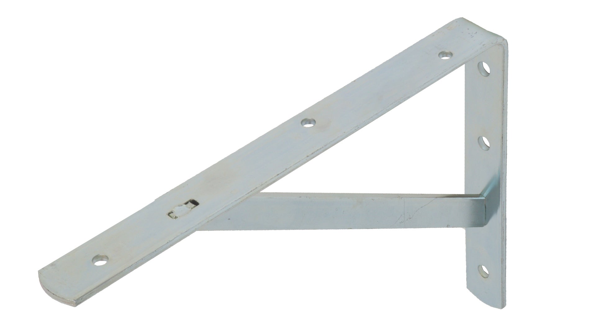 Wovar Équerre de bâtiment galvanisée 200 x 300 mm - Avec écharpe ...