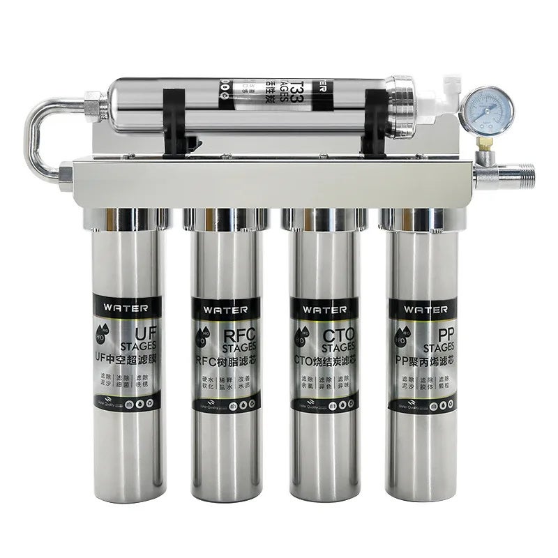 Filtro per rubinetto dell'acqua potabile diretto da cucina in acciaio inossidabile per uso ...