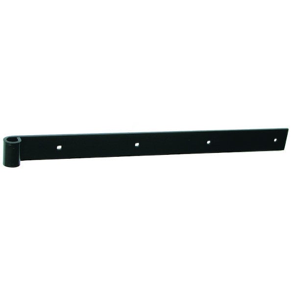 Penture droite acier 50 X 6 mm D16 mm bout droit - Longueur de penture ...