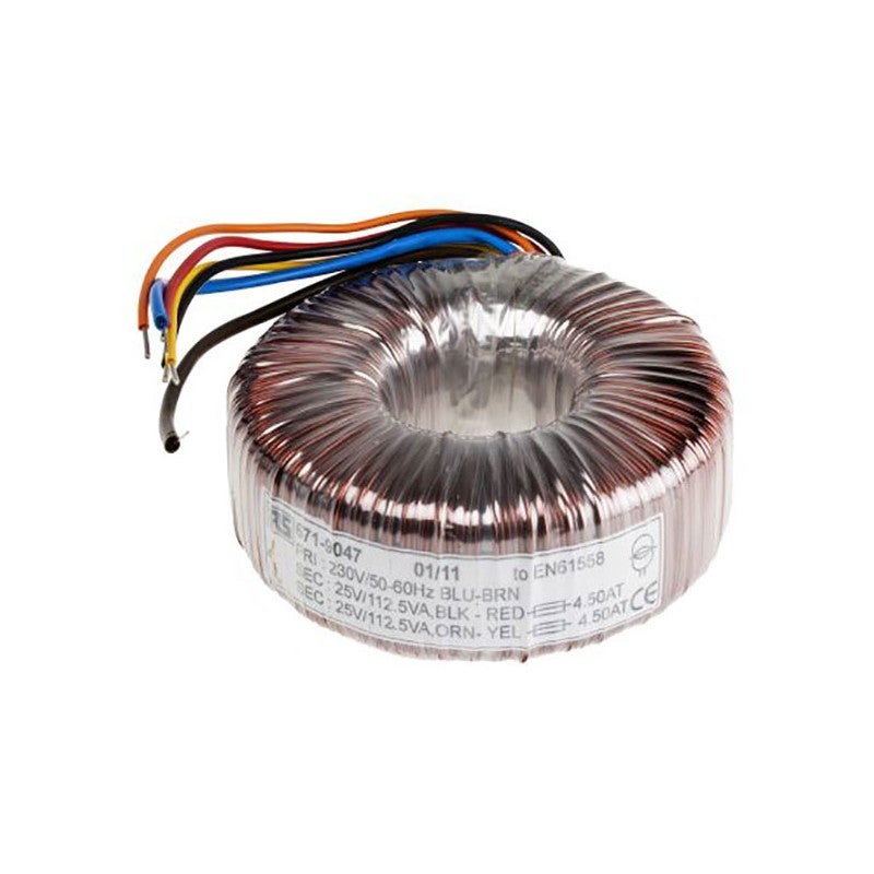 Transformateur torique RS Pro 225VA - Primaire 230Vca - Secondaire ...
