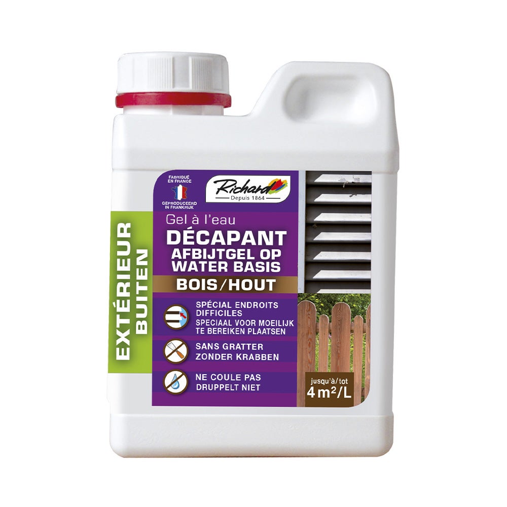 Décapant Bois 1L - Extérieur - Richard Colorants | Leroy Merlin