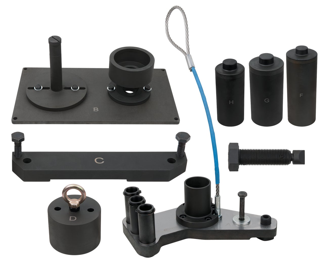Kit de montage de boîte de vitesses pour MAN / DAF / Mercedes ZF 16S ...