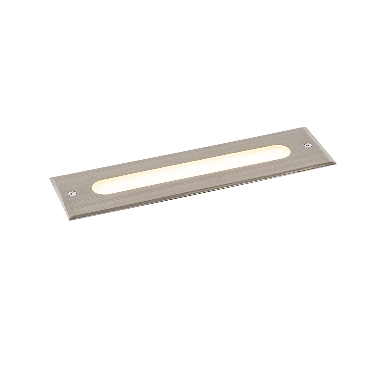 LED Spot encastrable de sol eline - 1 lumière - L 30 cm - Acier ...