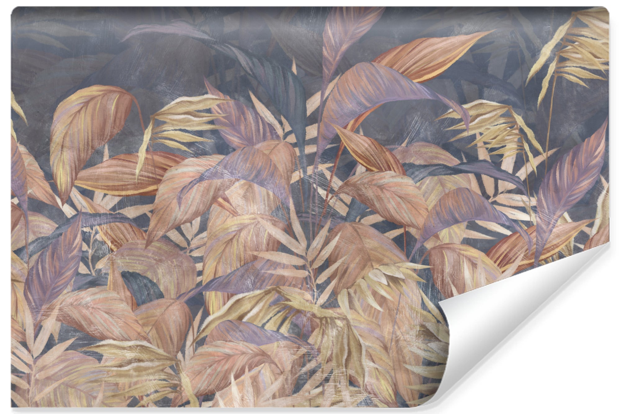 Papel Pintado No Tejido Plantas Tropicales Para Salon 135cm x 90cm ...