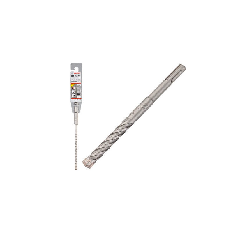 Foret Bosch SDS PLUS-5X 6 x 100 x 160 mm – Perçage efficace dans le ...