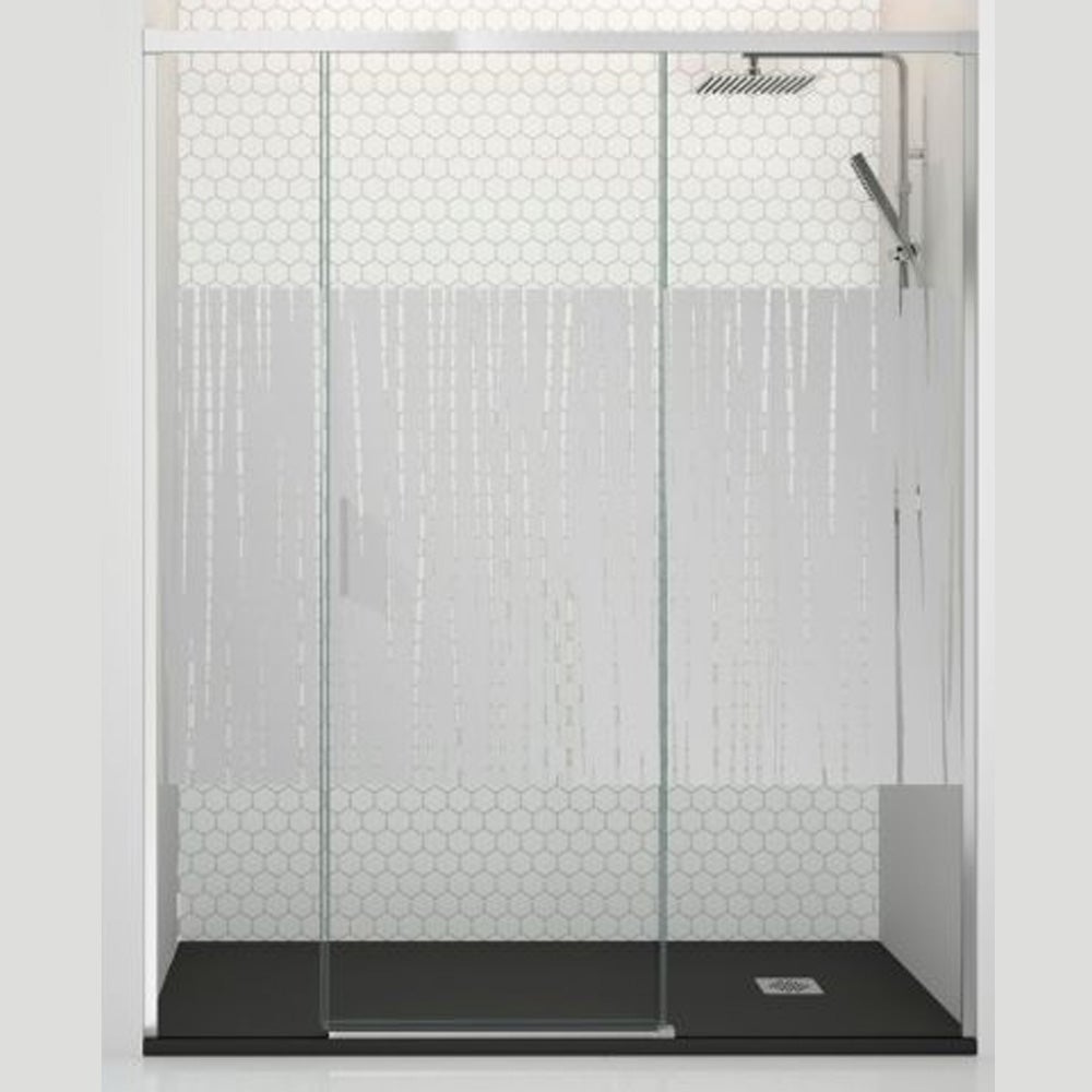 Mampara Ducha Frontal 2 puertas 2 fijos | Cristal 6mm Antical ...