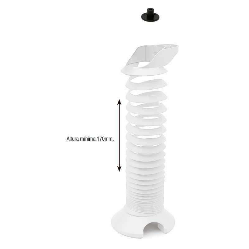 Pasacable gusy para mesa blanco ral | Leroy Merlin