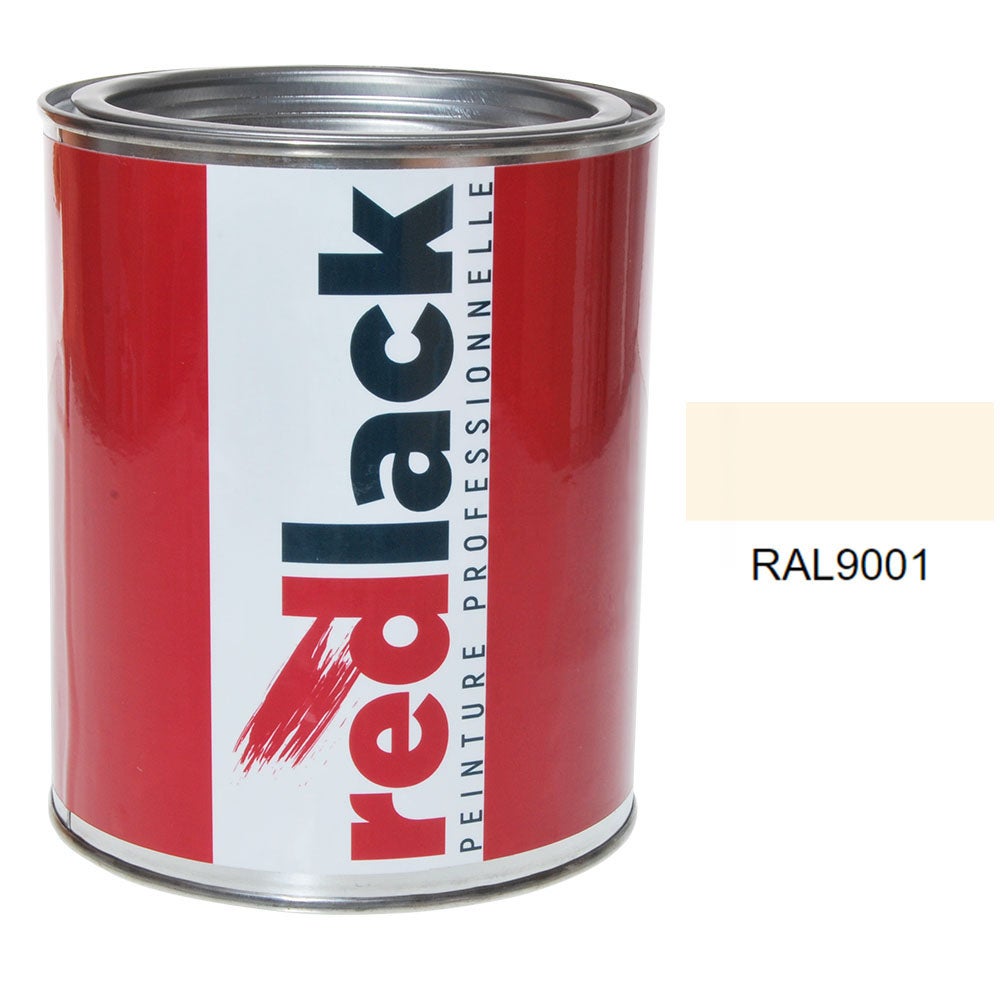 Pintura Blanco crema RAL 9001 Mate multisoporte 1L Rojo Lack | Leroy Merlin