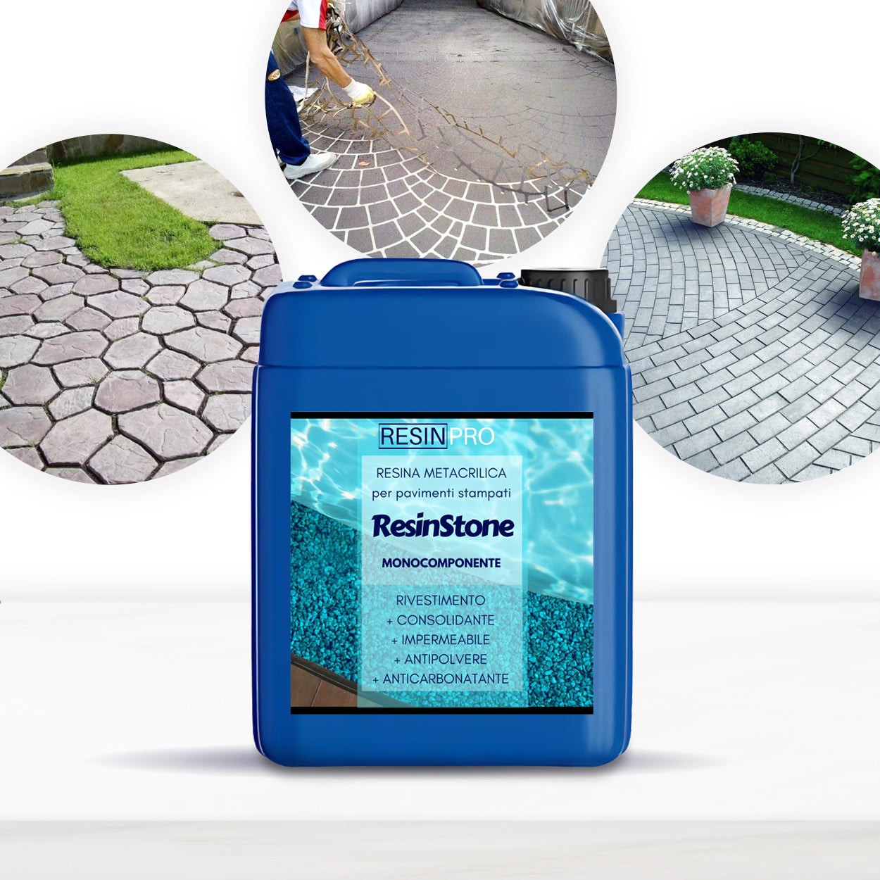 ResinStone -Resina Monocomponente Metacrilica per Cemento e Pavimenti ...