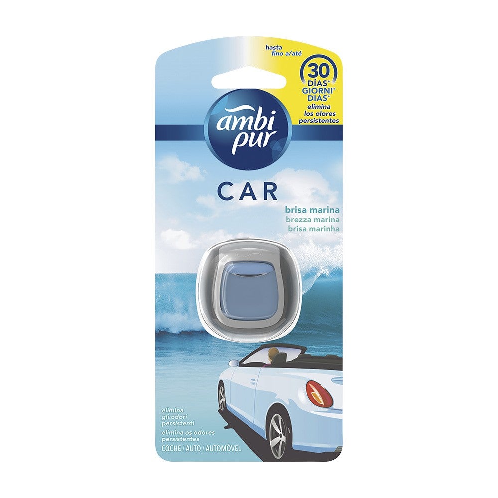 Ambientador de coche desechable aroma brisa marina | Leroy Merlin