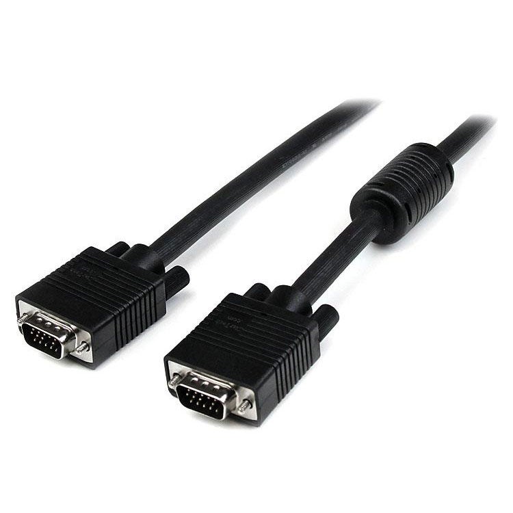 Cordon VGA HD mâle / mâle compatible WUXGA (50 cm) | Leroy Merlin