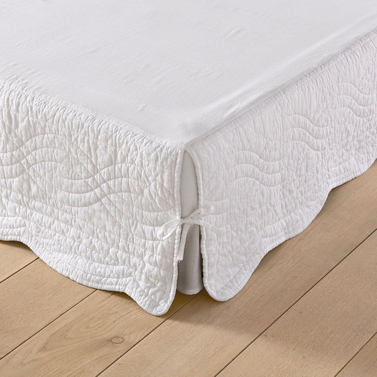 Cache sommier matelassé coton, Scenario - Blanc - 160 x 200 cm | Leroy ...