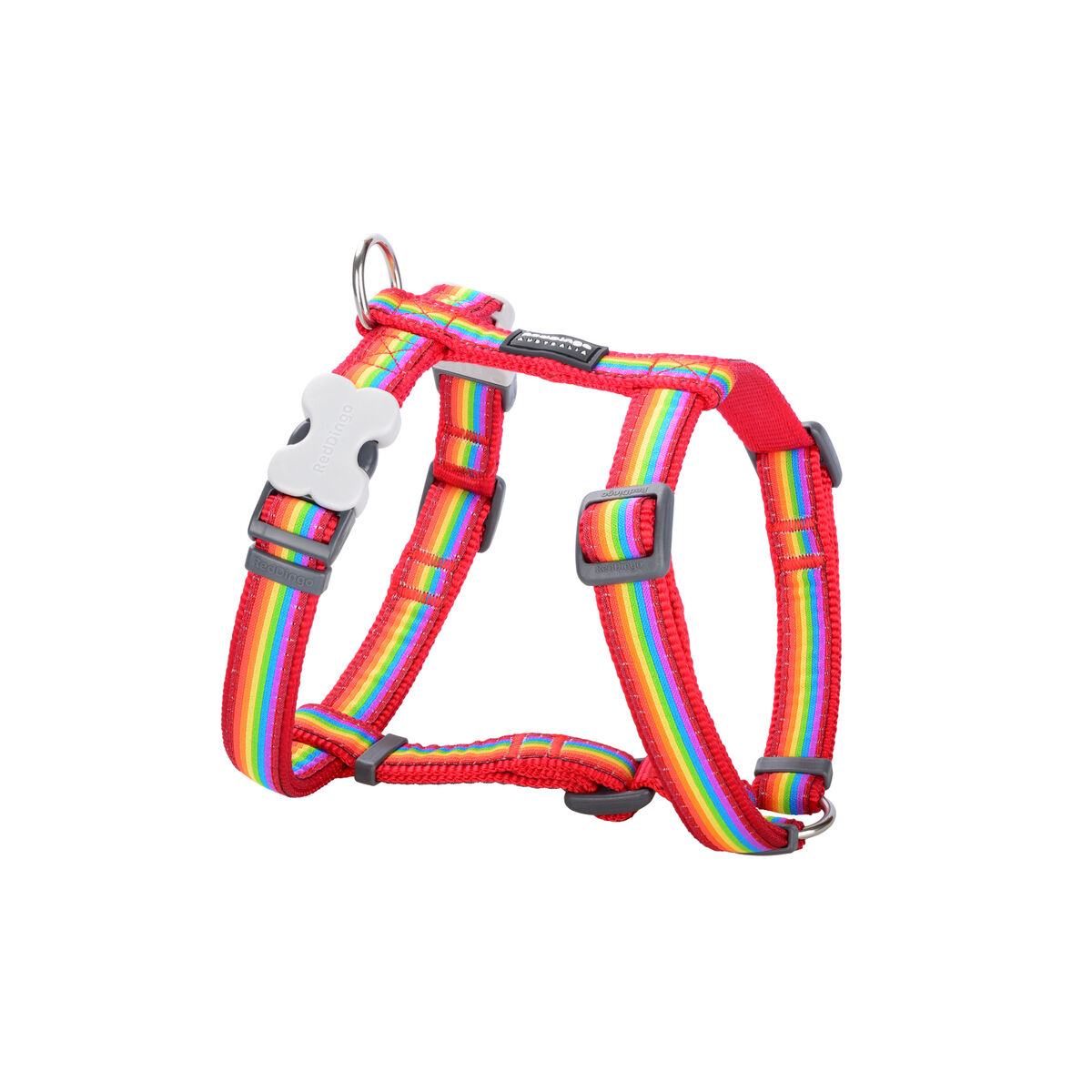 Harnais pour Chien Red Dingo STYLE RAINBOW 45-66 cm 36-59 cm | Leroy Merlin