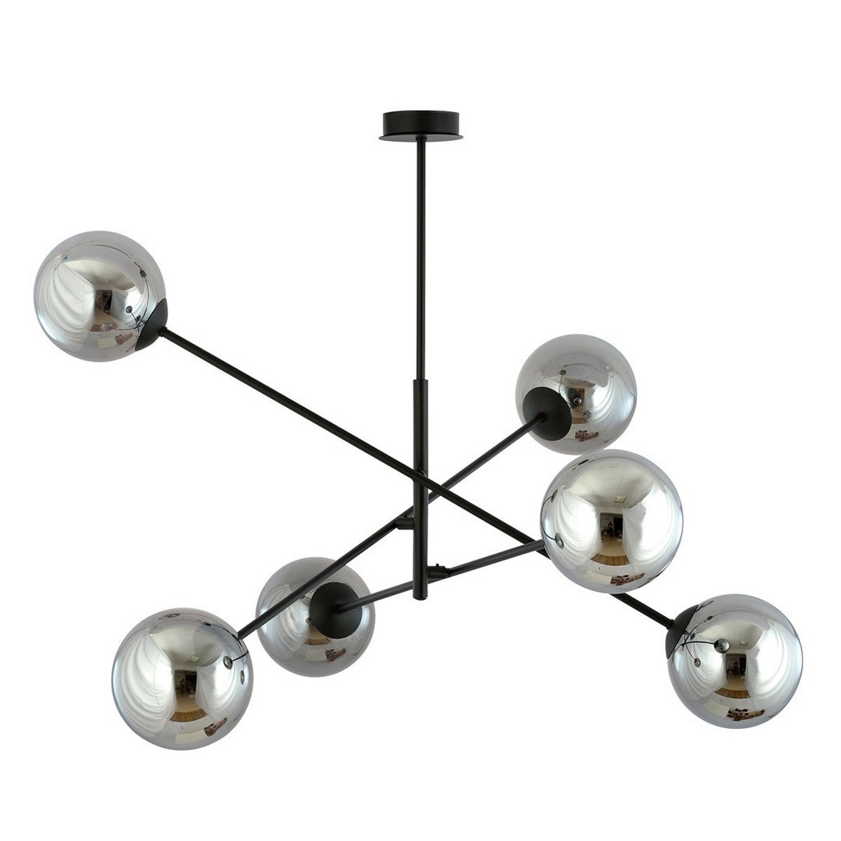 Lámpara de Suspensión Linear 2, Acero, Negro, Seven Design | Leroy Merlin