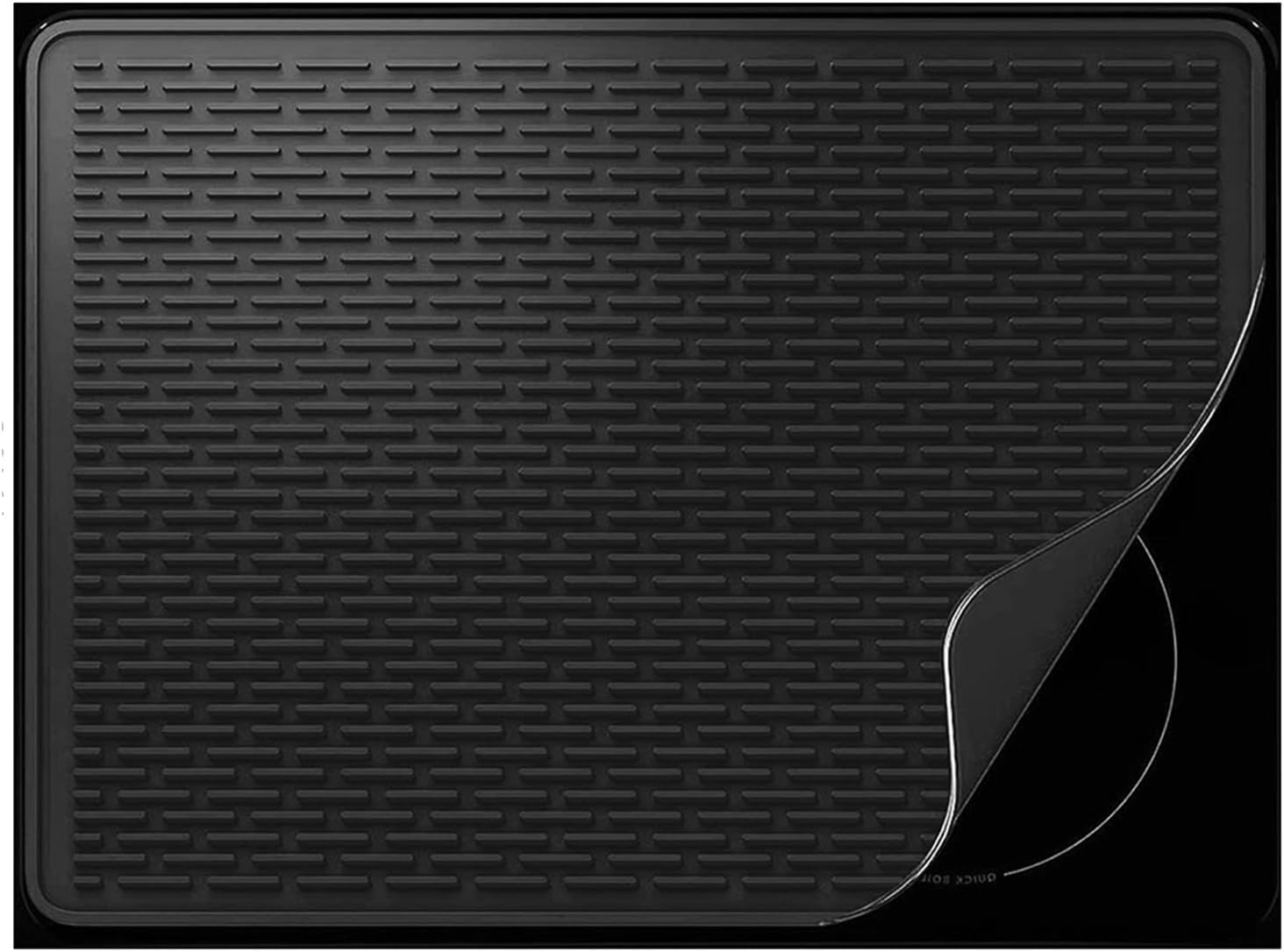 Couvercle de plaque de cuisson en silicone, 71 x 50 cm, pour plaque en ...