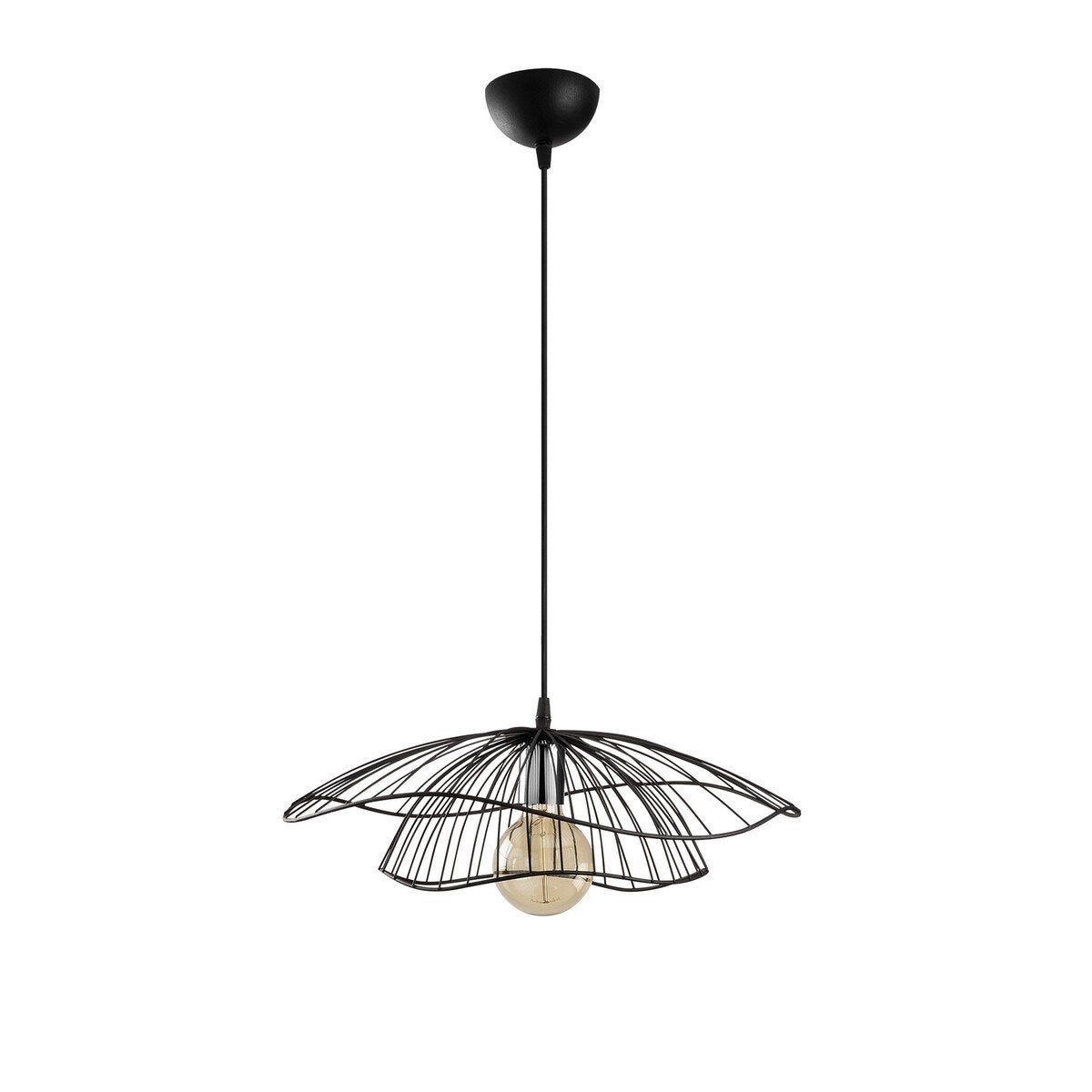 Lámpara colgante de alambre de metal D50 cm - FLEUR | Leroy Merlin