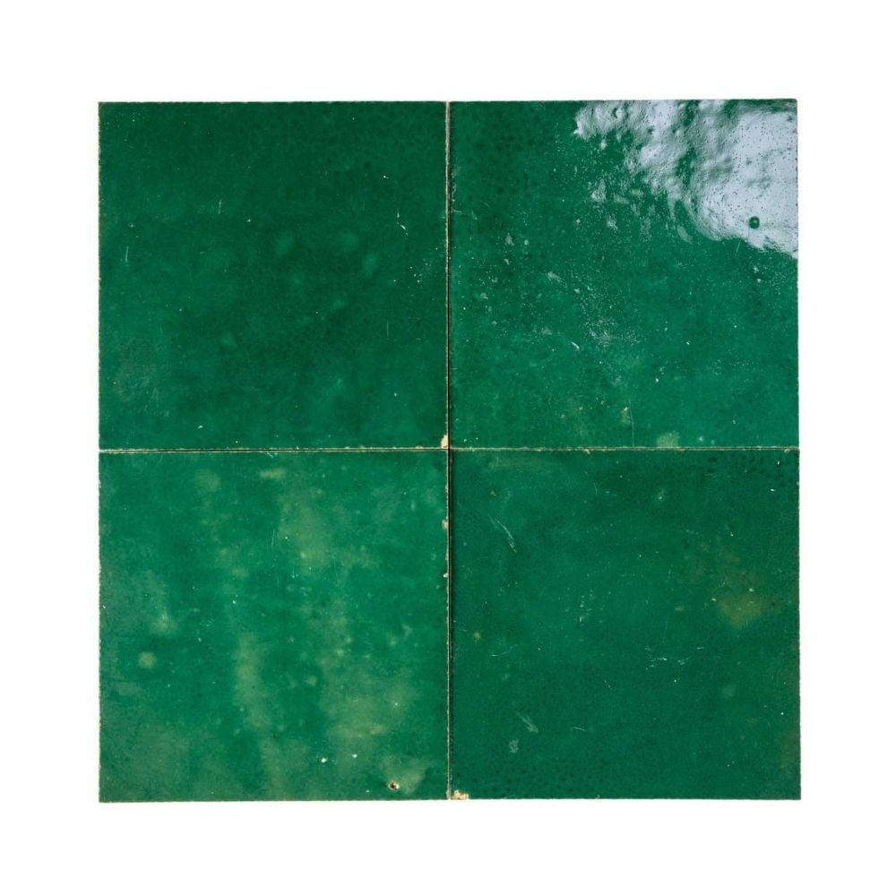 Zellige Marocain - 10x10 cm - Carrelage mur - Terre De Zellige 10x10 cm ...